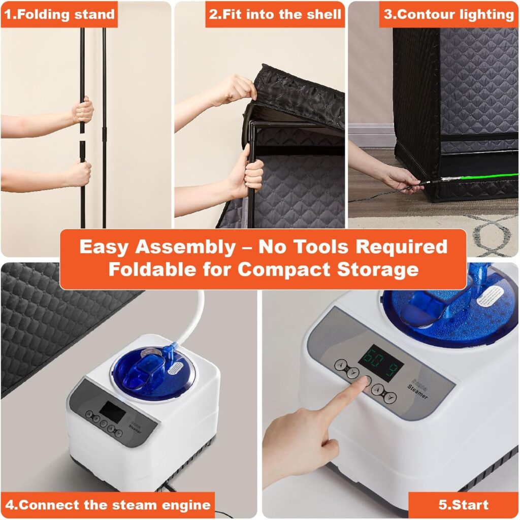 Portable Full-Body Steam Sauna Tent review - Best Sauna Hats